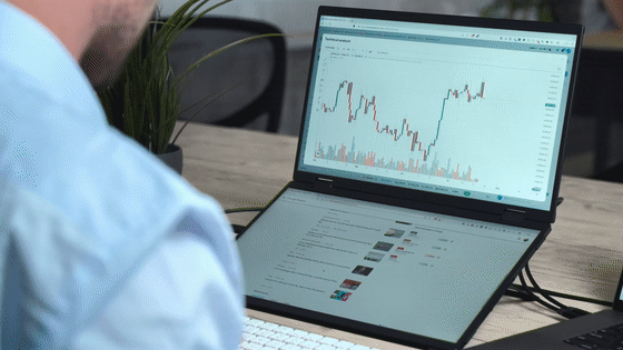 Foldable Monitor Dual Portable Screen Display For Laptop | UPERFECT